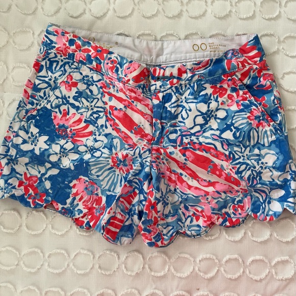 Lilly Pulitzer | Shorts | Lilly Pulitzer Buttercup Short Size 0 | Poshmark